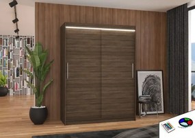 Posuvná skříň s LED osvětlením DENVER 150