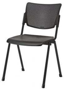 Alba Kovová konferenční židle MIA hliníkové područky Barva Černá