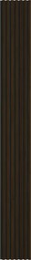 Mexen Lam-F, akustické stěnové lamely 275 × 31,5 cm, filc 6 mm, wenge, S105-275317-2812-071
