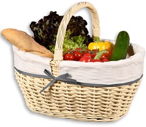 Košík na ovoce Basket Beige, 45x34x37 cm