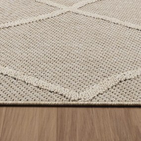 Ayyildiz koberce Kusový koberec Patara 4952 Beige – na ven i na doma - 80x250 cm