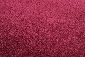 Vopi koberce Vánoční kusový koberec Eton vínově červený kruh - 100x100 (průměr) kruh cm