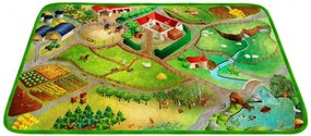 Vopi | Dětský koberec Ultra Soft Farma - 130 x 180 cm