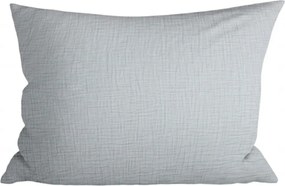 Mušelínový povlak na polštář MUSSARI 70x90 cm, světle šedý