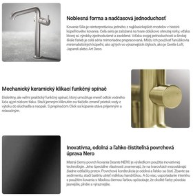 Deante Silia, volně stojící vanová baterie s ruční sprchovou soupravou, černá matná, DEA-BQS_N17M