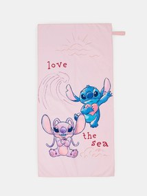 Sinsay - Rychleschnoucí ručník Lilo & Stitch - béžová