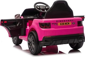 LEAN CARS Elektrické autíčko Land Rover Discovery DLS-K06 růžové