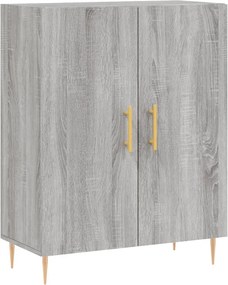 Skříň highboard šedá sonoma 69,5 x 34 x 180 cm kompozitní dřevo 3189243
