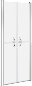 vidaXL Sprchové dveře matné ESG (83–86) x 190 cm [148795] Barva: Stříbrná