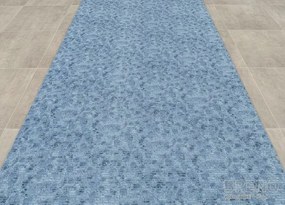 Breno Koupelnová pěnová předložka SOFTY-TEX 79912.1 vodní hladina, šíře 130 cm, Modrá