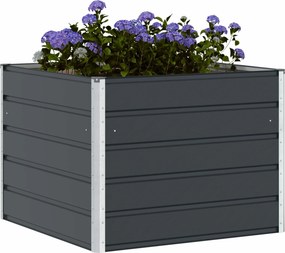 vidaXL Truhlík Pastelově 100 x 100 x 75 cm Ocel [42018183] Barva: Zelená