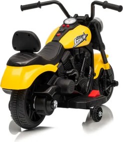 Elektrická motorka STAR žlutá