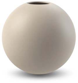 Cooee Design, Kulatá váza Ball Sand | béžová Velikost: 20 cm