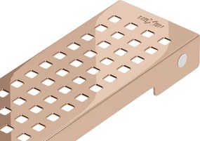 Mexen Flat M08 krytka žlabu 100 cm, růžové zlato, 1625100
