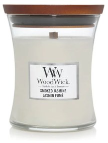 Woodwick svíčka malá Smoked Jasmine, 85 g