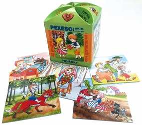 AKIM Hra Pexeso otevři a hraj Pohádky v ozdobné krabičce 709077