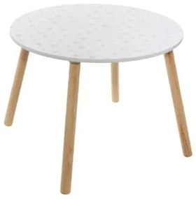 Dětský stolek STARS, 60x43x60, bílá/šedá