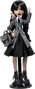 Mattel Monster High X Wednesday Addams ve školní uniformě HXJ04 Vícebarevná