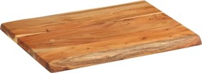 vidaXL Prkénko na krájení 50 x 38 x 2,5 cm masivní akáciové dřevo [356972]