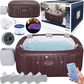 Bestway Vířivka Lay-z-Spa Maldives Pro7 2025, WiFi, aplikace, LED, 5-7 osob, 6001U J-6001U