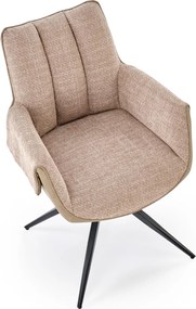 HALMAR K579 židle hnědá