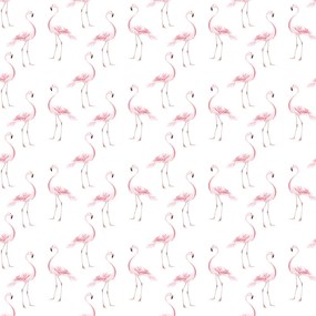 Dekornik Tapeta na zeď Flamingos, 50x280 cm