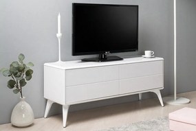 Casarredo - Komfort nábytek Televizní stolek SCOPE bílá lesk