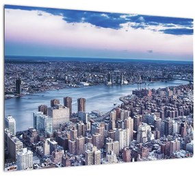 Skleněný obraz New Yorku (70x50 cm)