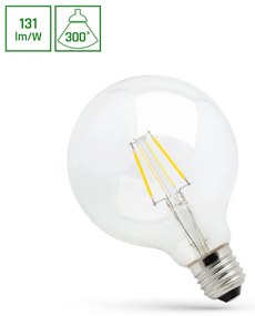 LED žárovka GLOBE E-27 230V 8W neutrální bílá