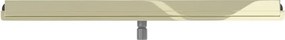 Mexen Flat Wall nástěnný lineární odtok 2v1 120 cm, zlatý - 1530120
