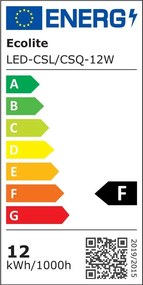LED svítidlo Ecolite LADA LED-CSL-12W/41/CHR 12W 4100K neutrální bílá