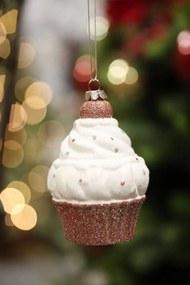 Sweet závěsná vánoční ozdoba muffin 9cm