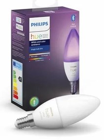 LED Stmívatelná žárovka Philips Hue WHITE AND COLOR E14/5,3W/230V 2200K - 6500K