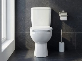 Aqualine JOSE WC kombi 38 x 74,5 x 66 cm s nádržkou dvojtlačítko 3/6l zadní odpad bílá PS8812