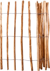 vidaXL Laťkový plot lískové dřevo 120 x 250 cm [43138] Barva: Hnědá