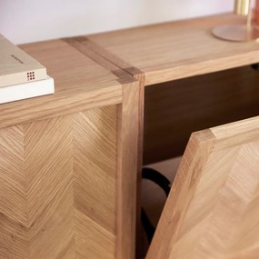Hübsch Botník HERRINGBONE světlý 880916F