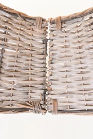 Designový obal OSLONA, ratan, dolní průměr 70 cm, natur