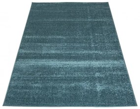 Kusový koberec jednobarevný SPRING P113A Tyrkysový Rozměr: 70x200 cm
