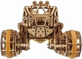 Ugears 3D dřevěné mechanické puzzle Mars Rover / od 14 let / 562 dílků