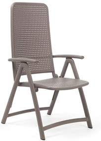 NARDI GARDEN - Skládací židle DARSENA tortora