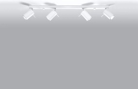 Sollux Lighting Stropní svítidlo RING 4L bílé