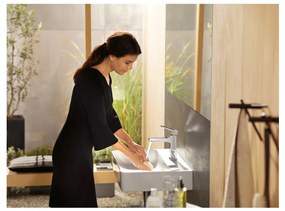Hansgrohe Metropol, umyvadlová baterie 110 s výpustí Push-Open, chromová, 32507000