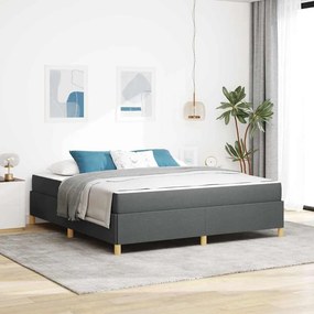 Rám postele Tmavě šedá 180 x 200 cm textil 3398956