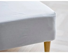 Bílé napínací prostěradlo z Bio bavlny 180x200 cm Calm – Södahl
