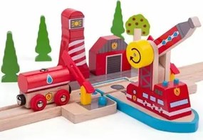 Bigjigs Rail Hasiči mořští záchranáři / od 3 let