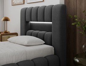Postel Lamica 90x200 + Kovový rám/plynový výtah/kontejner