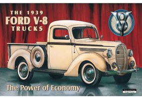 Plechová cedule Ford Pick-up 1939