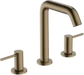 Hansgrohe - Umyvadlová baterie s výpustí Push-Open, 3-otvorová instala