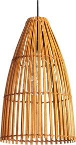 Ekologická závěsná lampa Boho ABR-LW7-BH-E27 Abruzzo bambus bronzová