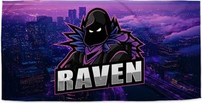 Sablio Ručník FORTNITE RAVEN Steampunk město - 70x140 cm
